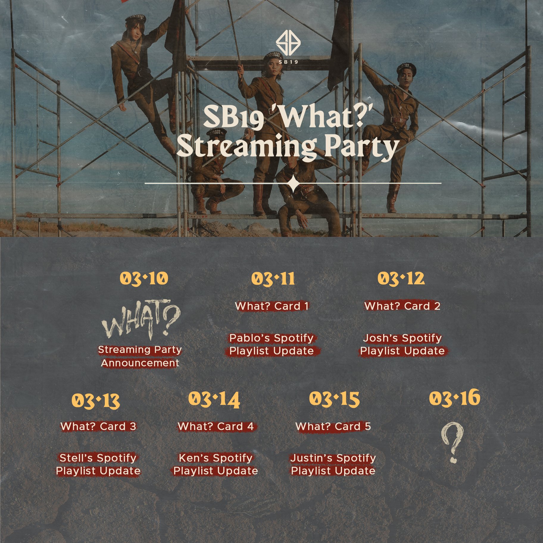 'What?' Streaming Party Schedule (via ShowBT PH) | Scrolller