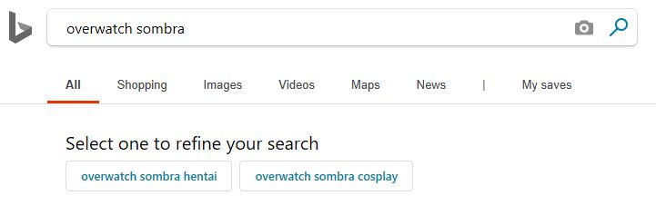 What the heck do people use bing for?? Why is that under "Refine? | Scrolller