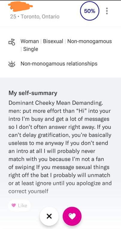 Whatever 50% I have in common with this person, I want it gone. | Scrolller