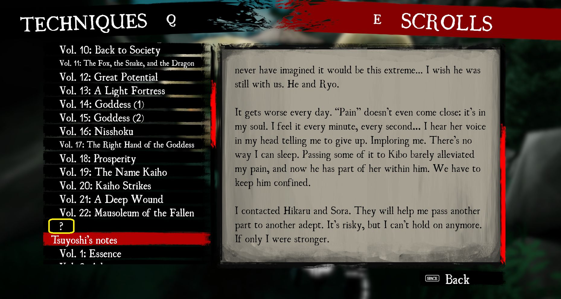 What's that "?" in the pic? Is it a bug or some kind of mystery to be unlocked? | Scrolller