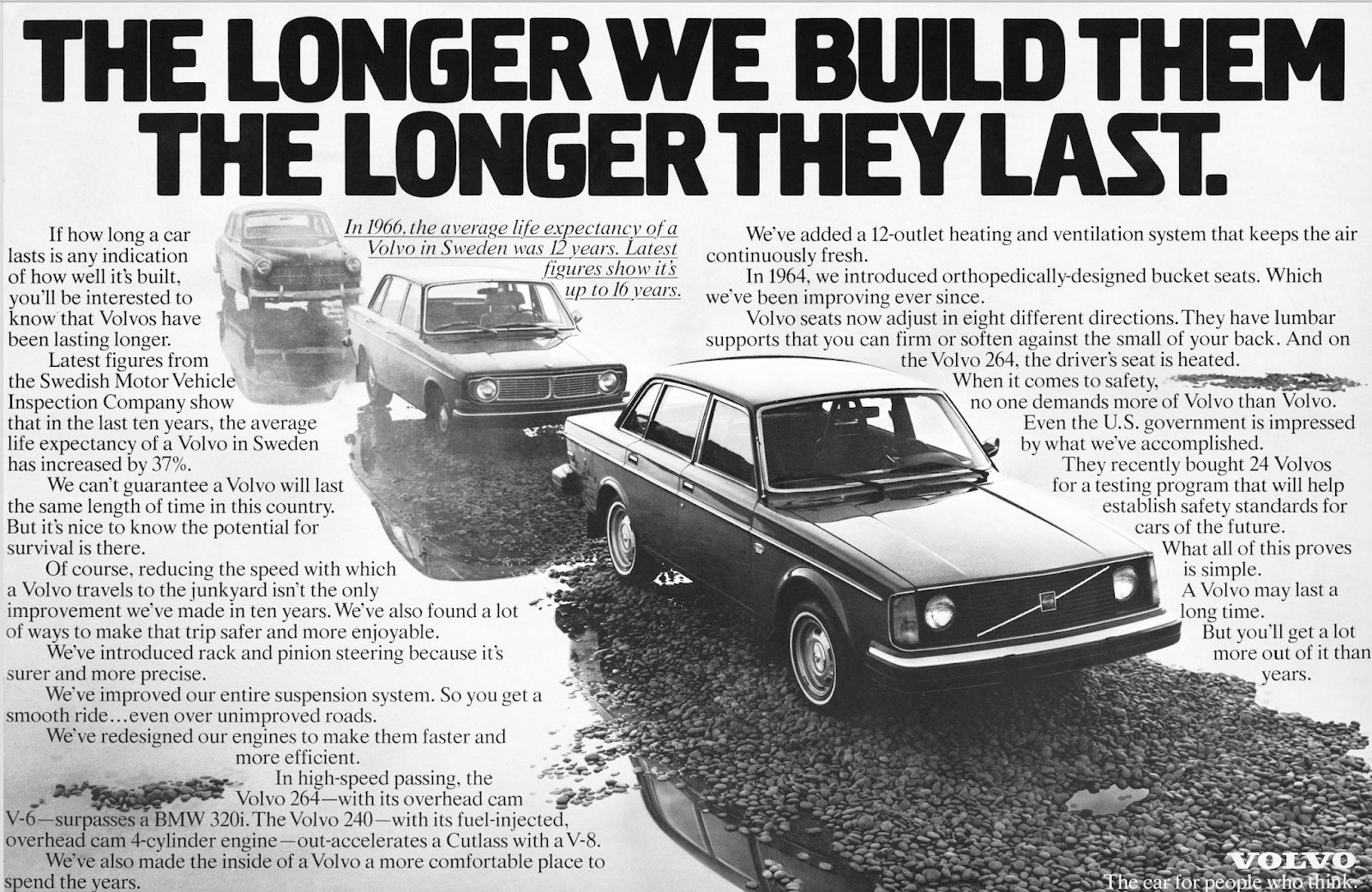 When car ads were good [Volvo ad created by Ed McCabe] | Scrolller