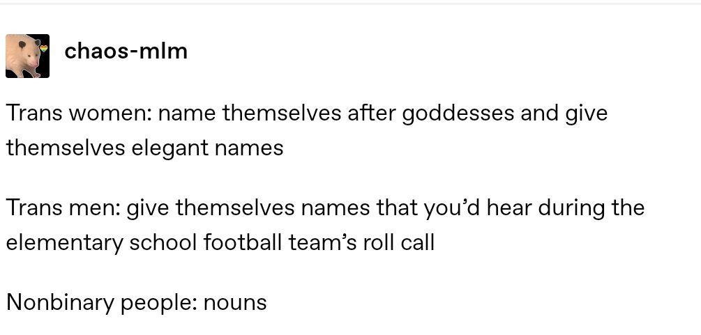 When choosing a name | Scrolller