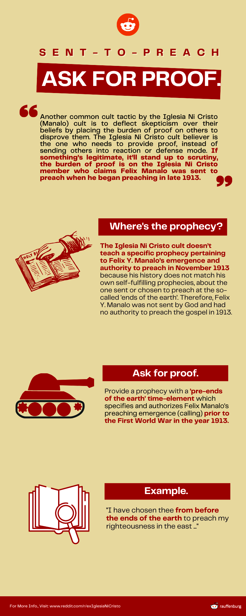 When debunking Felix Manalo ... ask for proof | Scrolller