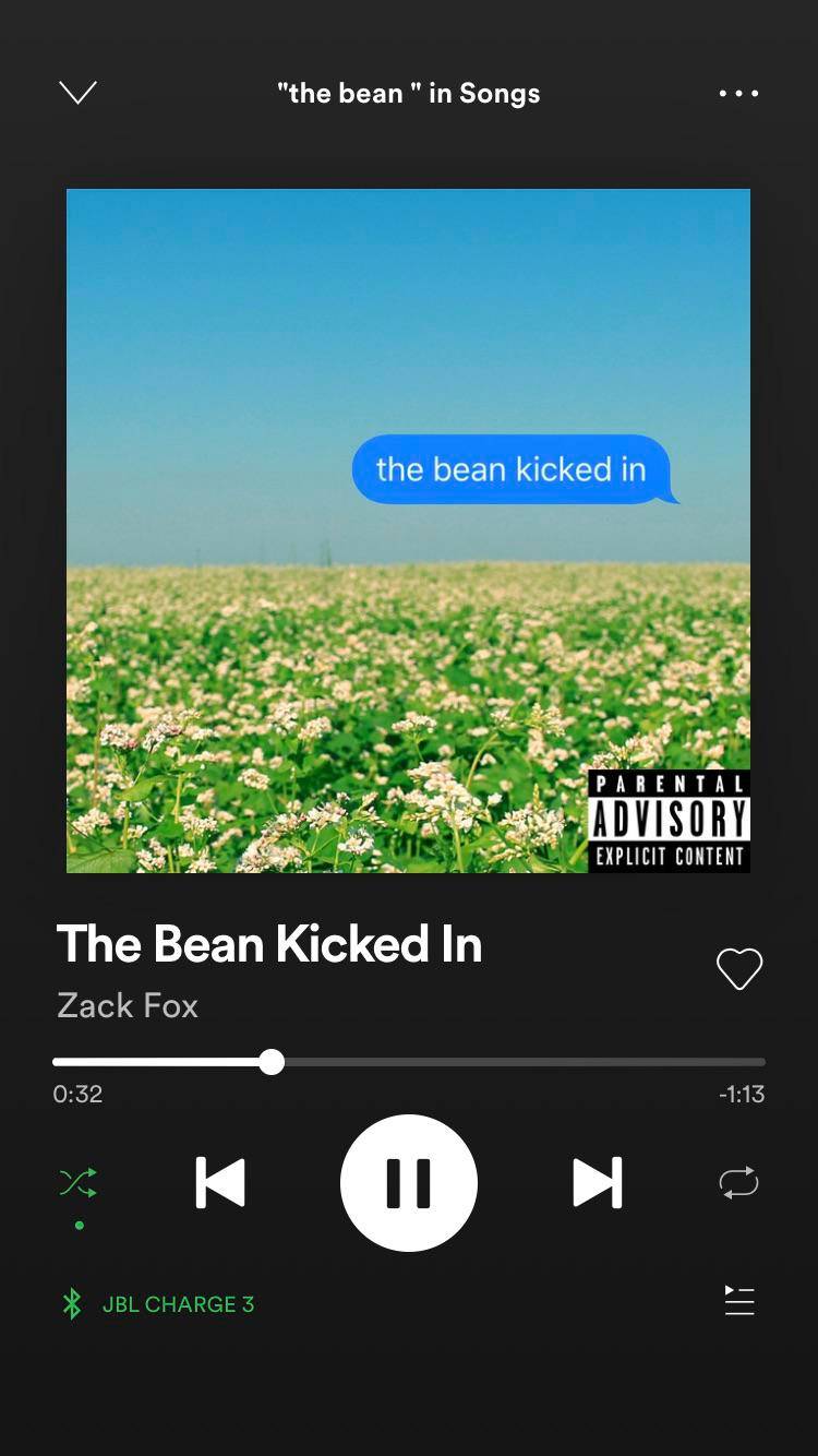 when the bean kicks in | Scrolller