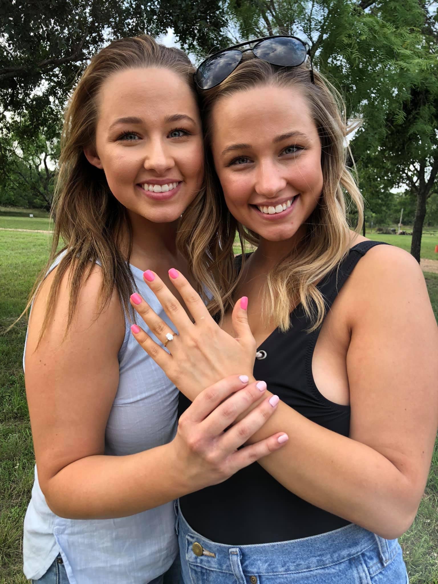 When the better looking identical twin got engaged first 😂 | Scrolller