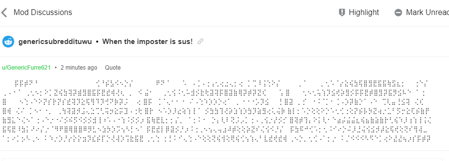 when the imposter is sus UwU | Scrolller