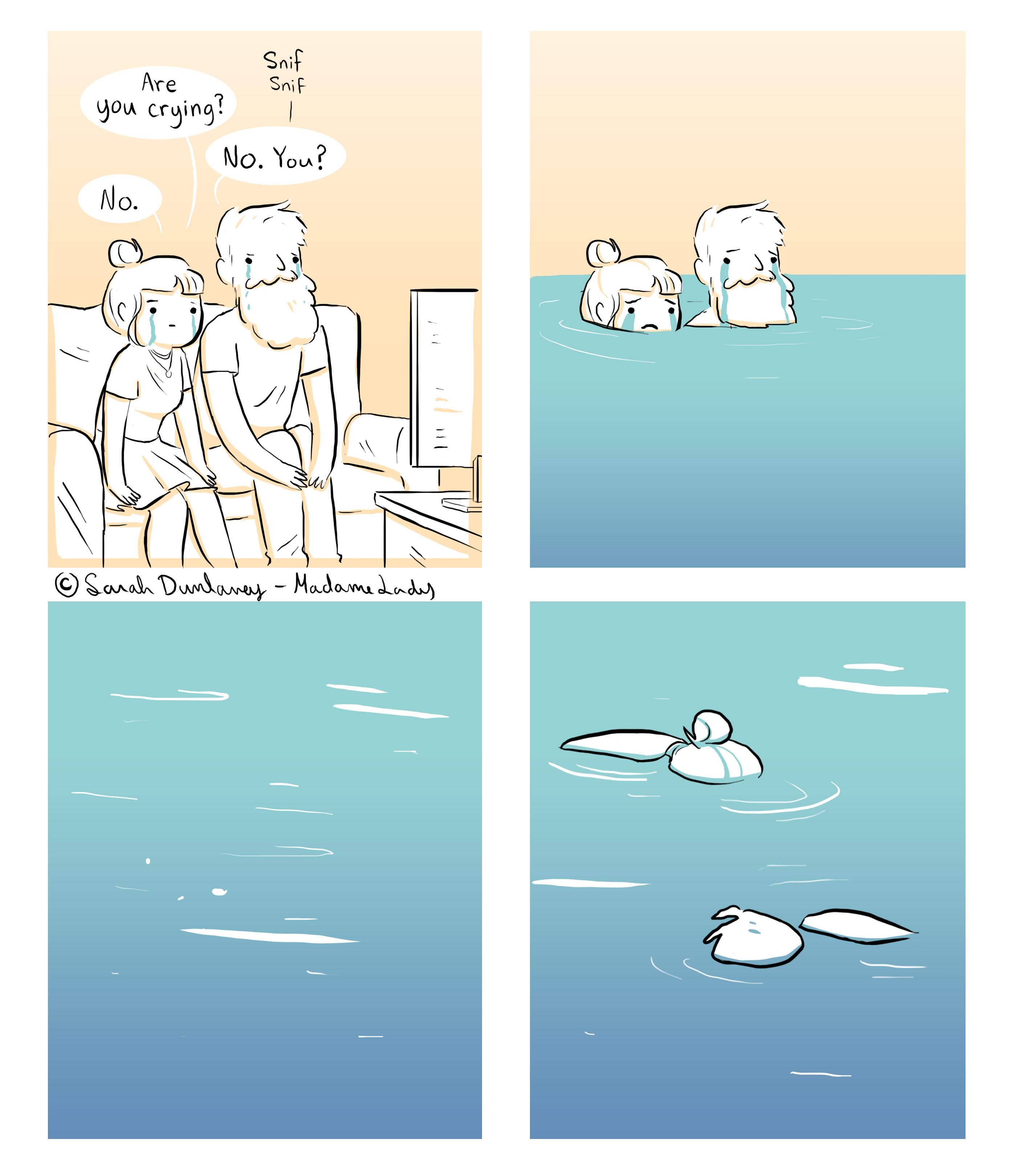 When watching Coco and Up _ artist: Madame Lady | Scrolller