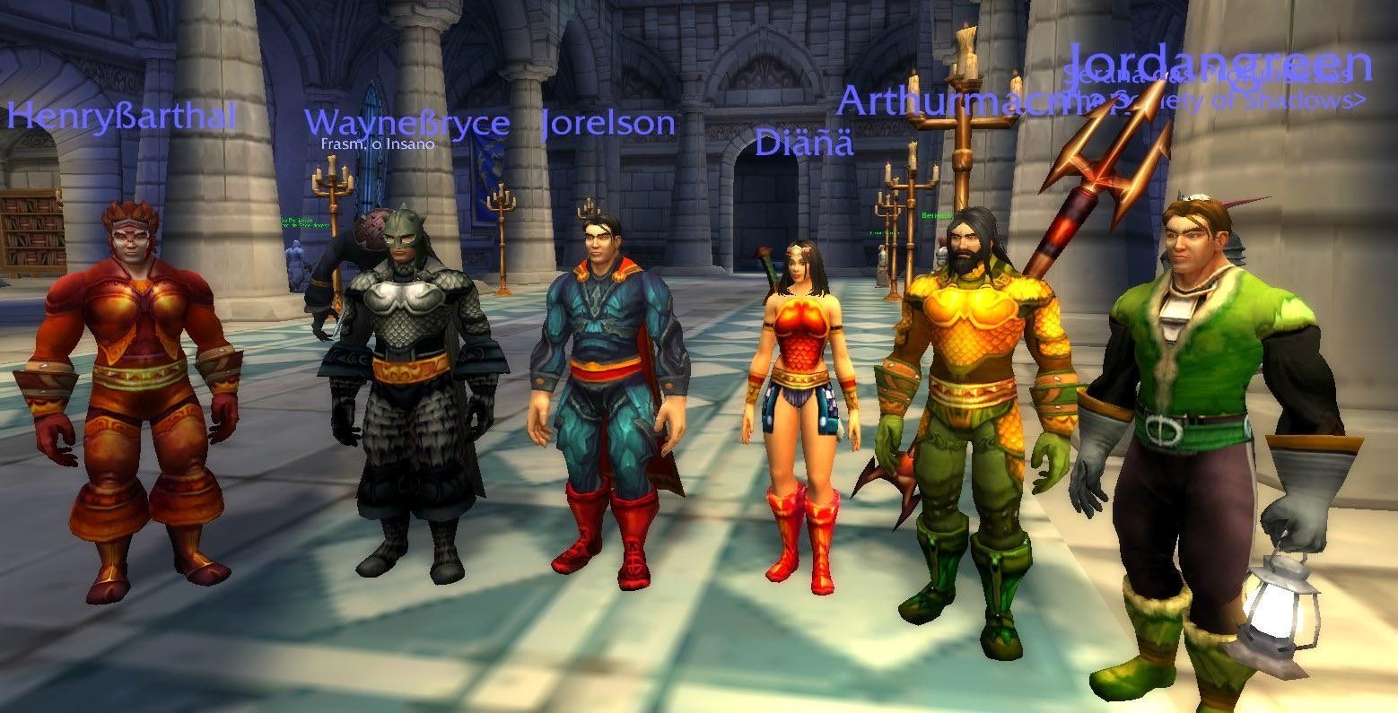 When you find the justice league in stormwind | Scrolller
