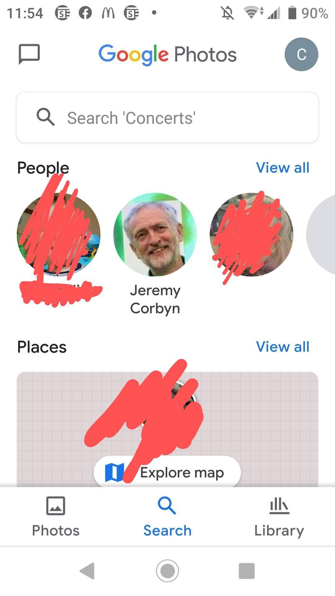 When you have so many JC memes that your Google photos starts recognising him. Luv u jez xo ...