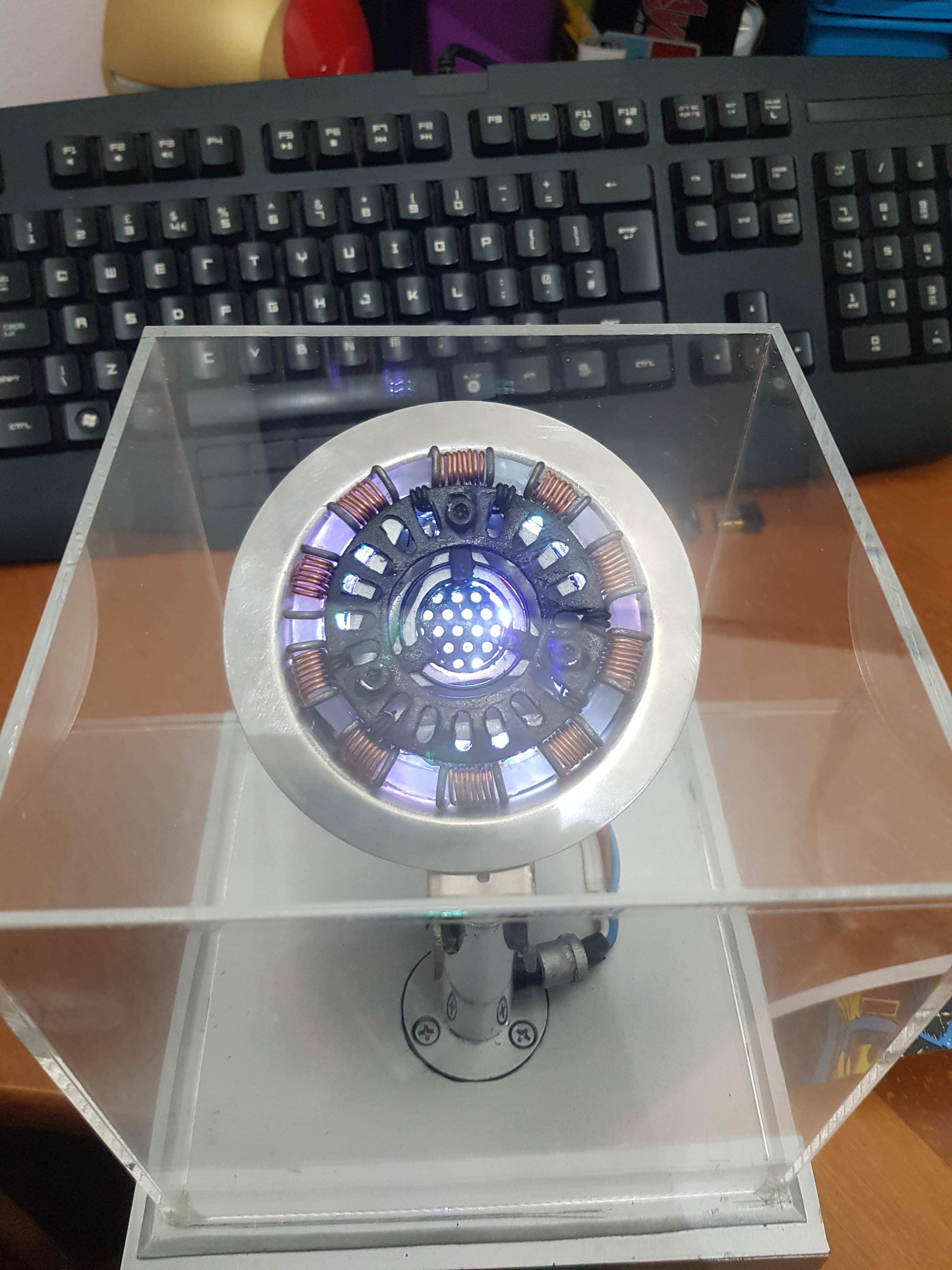 When your crafty girlfriend builds you an arc reactor for your two year anniversary | Scrolller