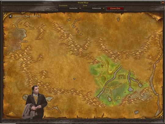 When you're in a new zone trying to find any landmark to open the map up... | Scrolller