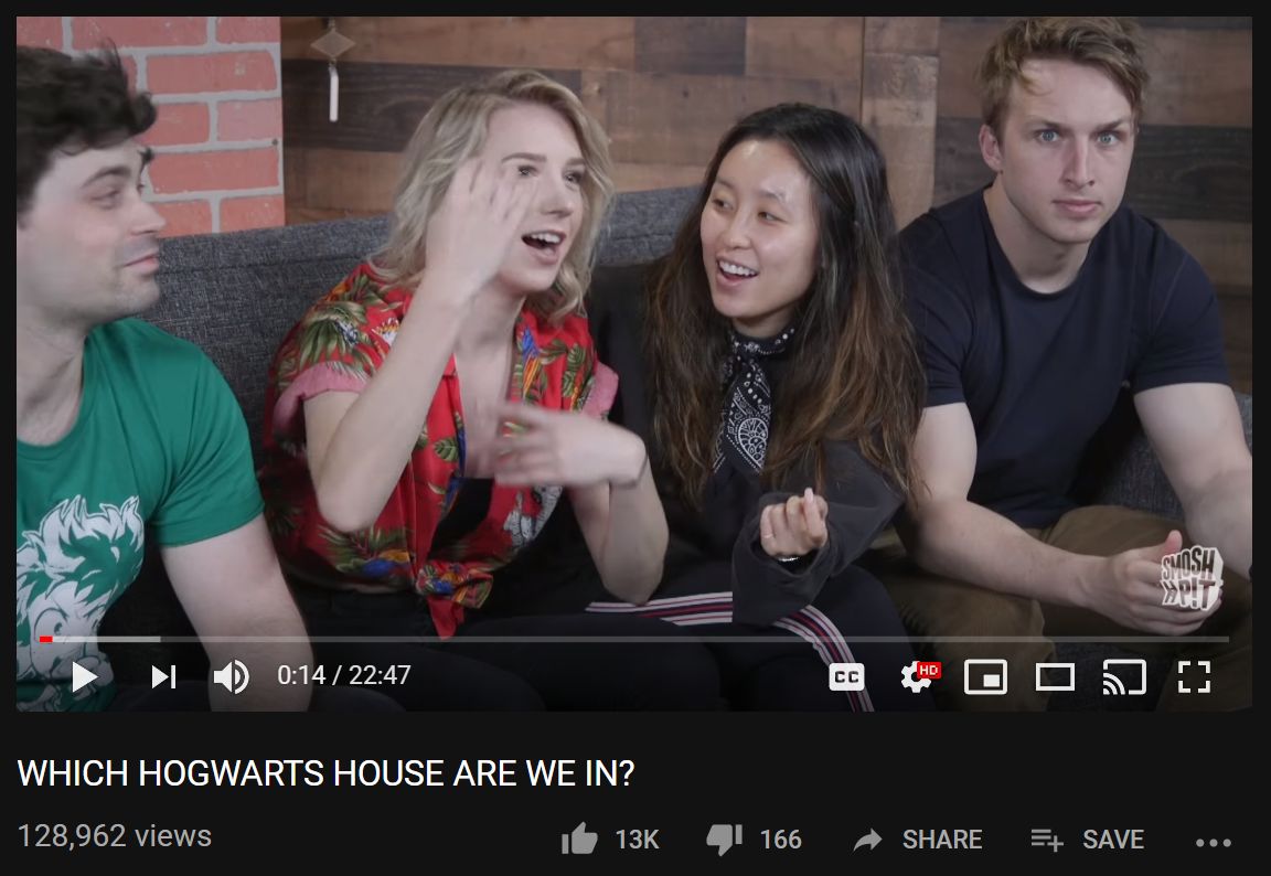 When you're really into Harry Potter and scared shitless moments before the sorting hat. | Scrolller