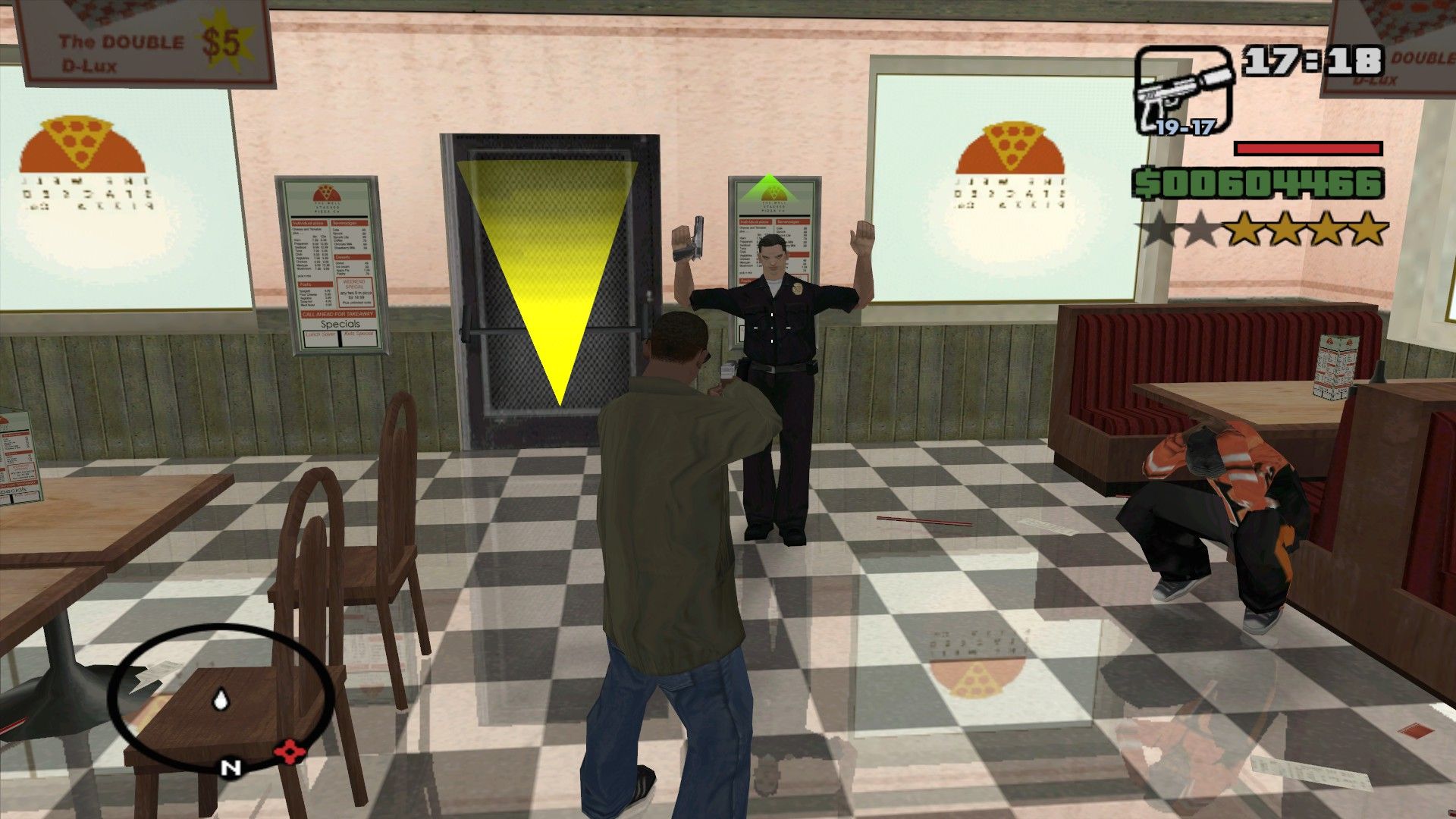 When you're so gangsta that cops surrender to you. | Scrolller