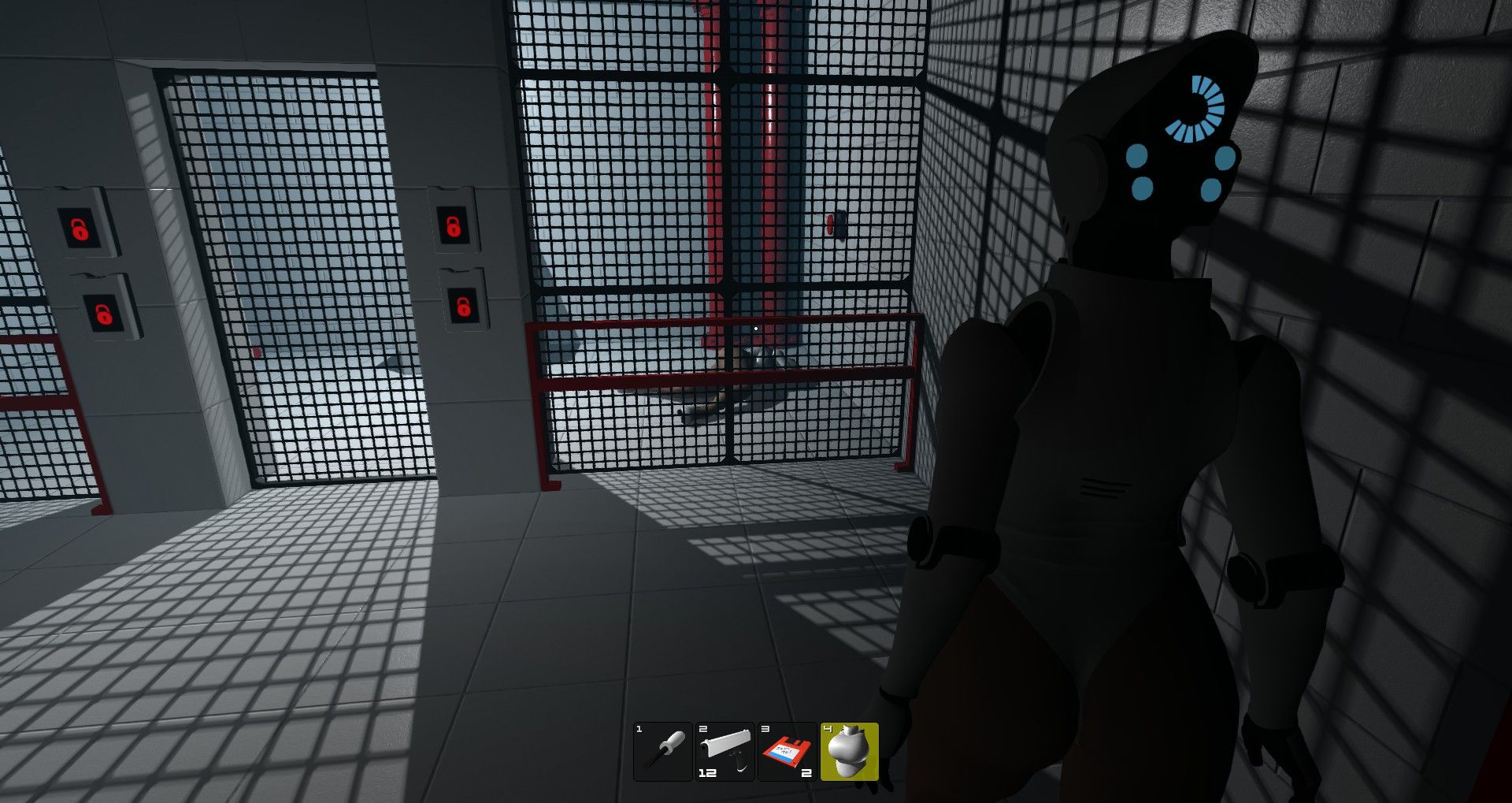 Where the hell do I find FOUR red cards and what's behind these locks? | Scrolller