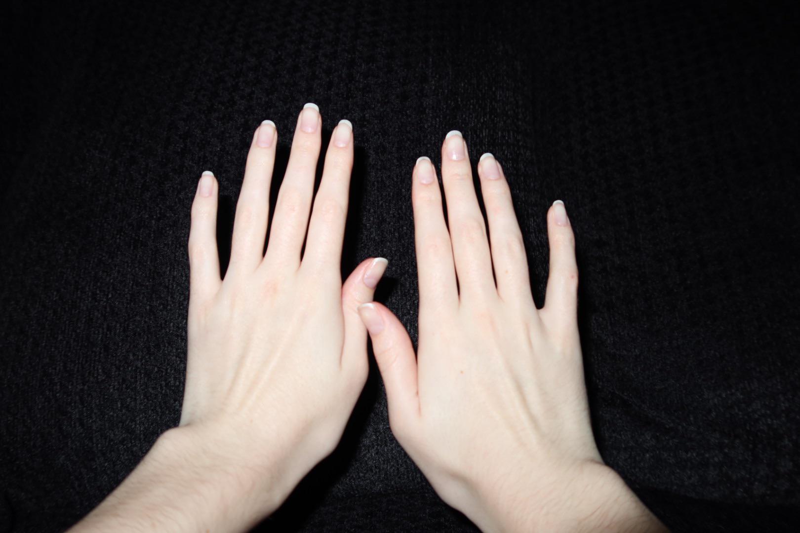 which hand is prettier my left or right? I have my favorite | Scrolller
