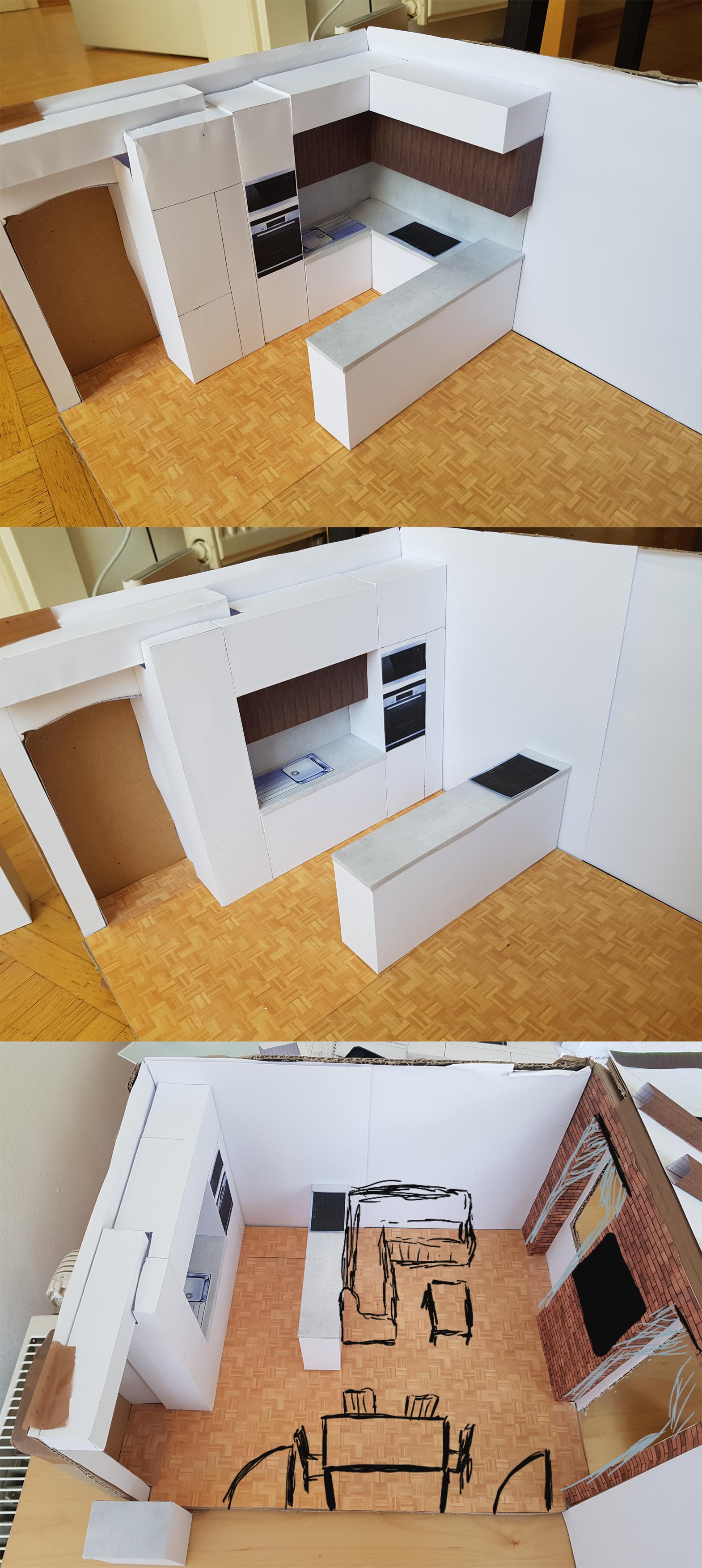 Which kitchen design do you prefer? And do you hate the floor as much as I do? | Scrolller