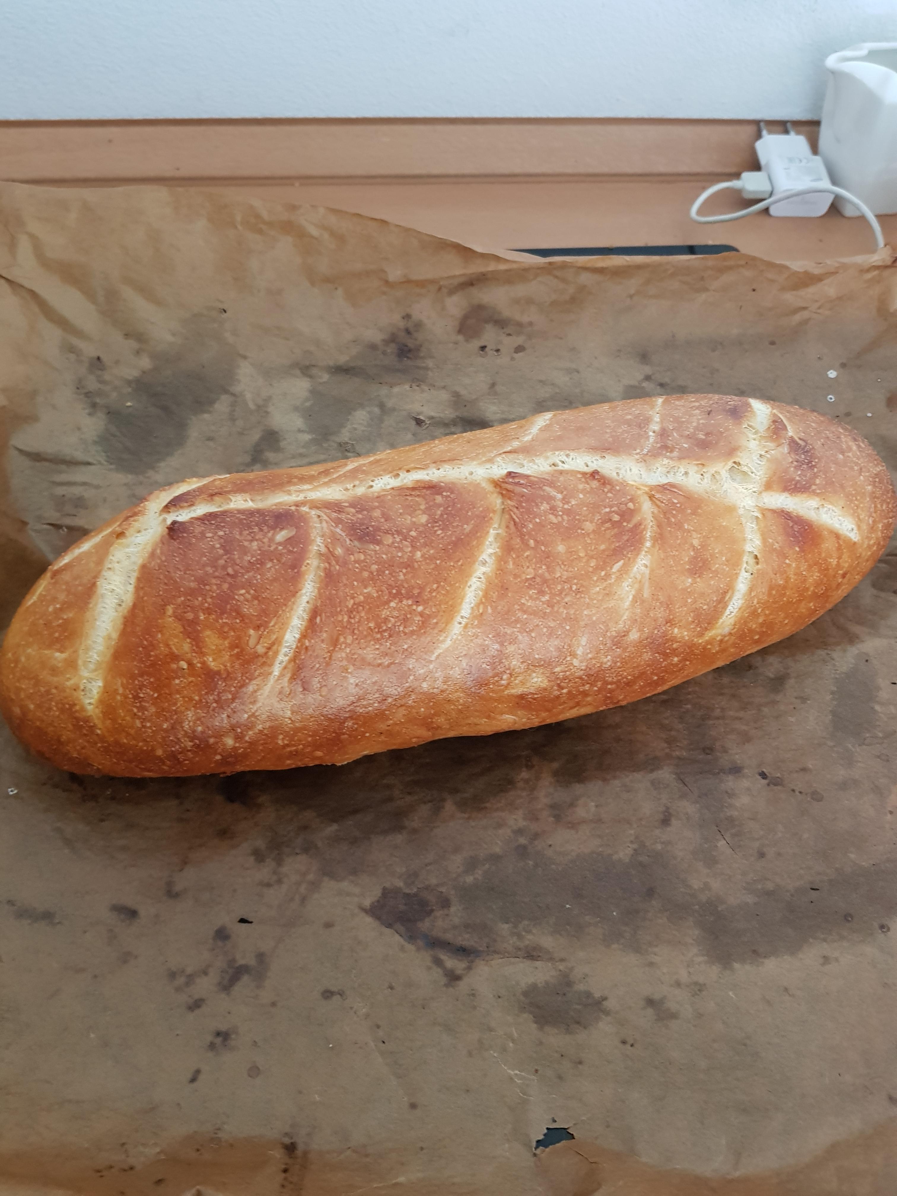 White bread I made this morning ^^ | Scrolller