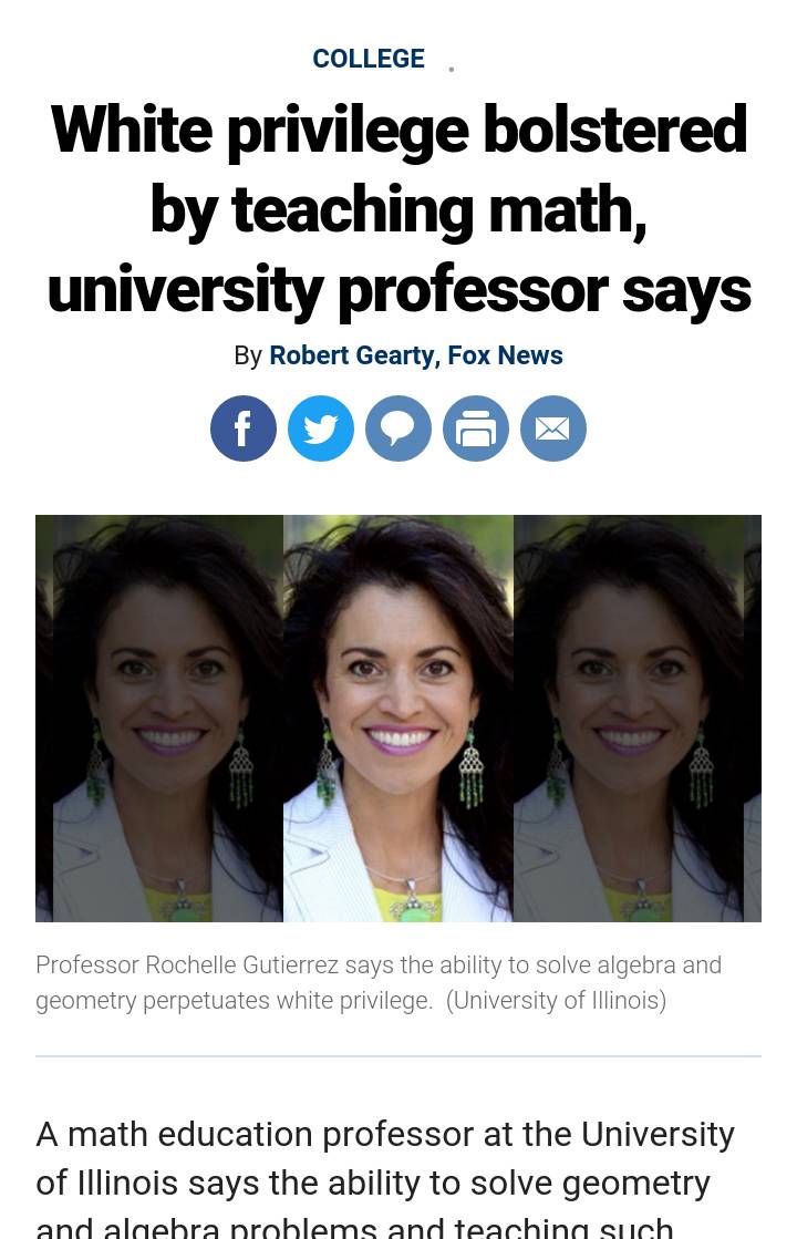 White privilege is being able to identify a square and do algebra.... | Scrolller