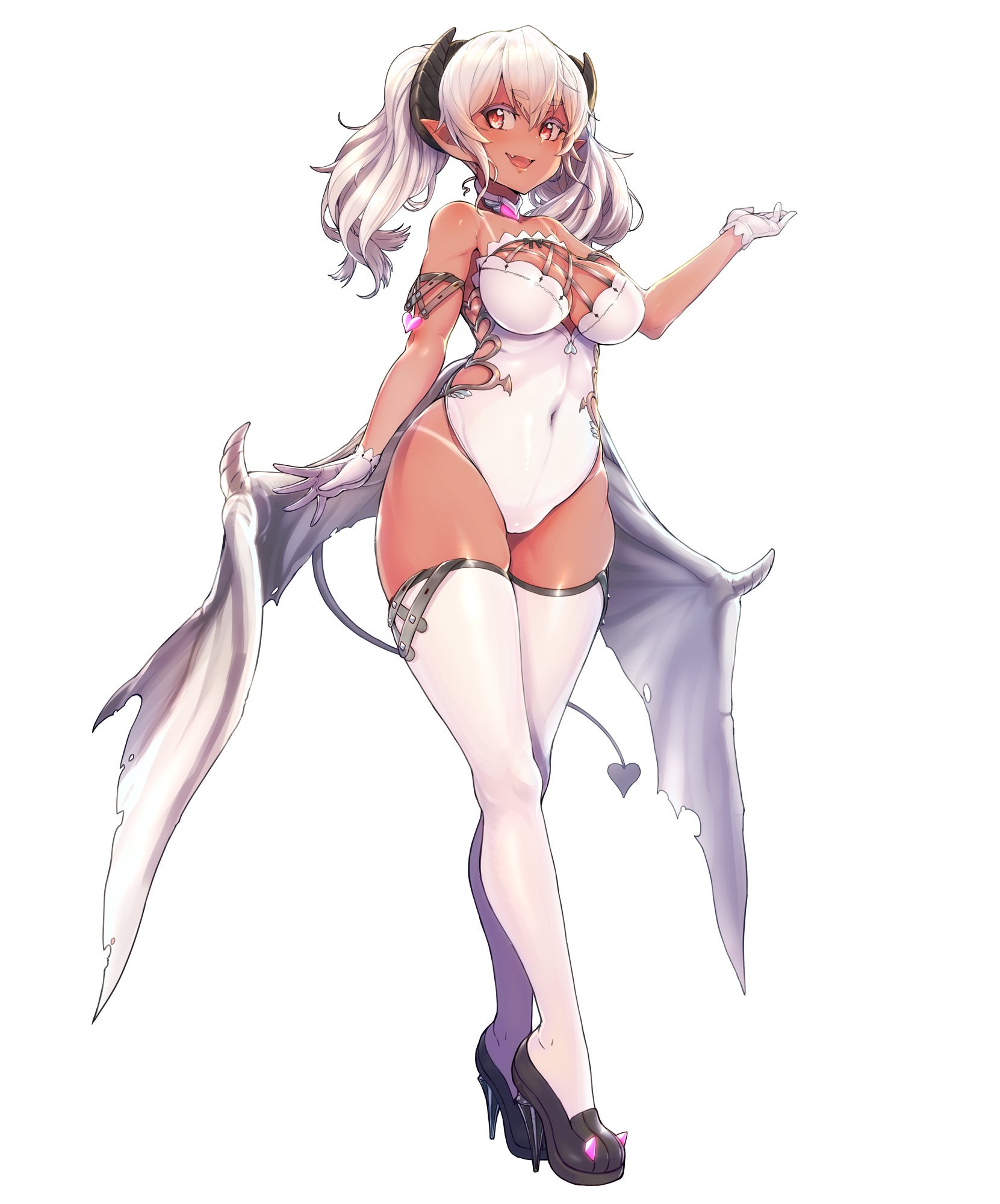 White succubus [Original] | Scrolller