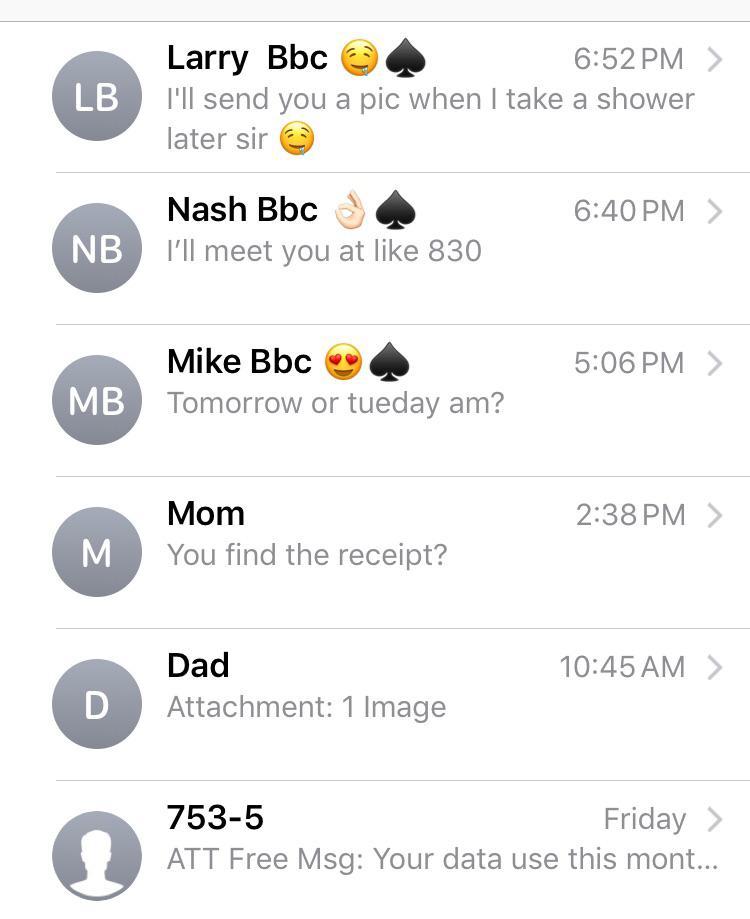 ♠️Who else texts look like this ♠️ | Scrolller