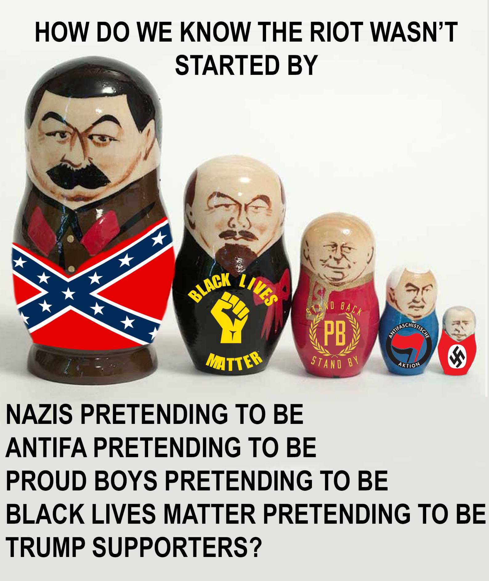 Who REALLY started the riot? | Scrolller