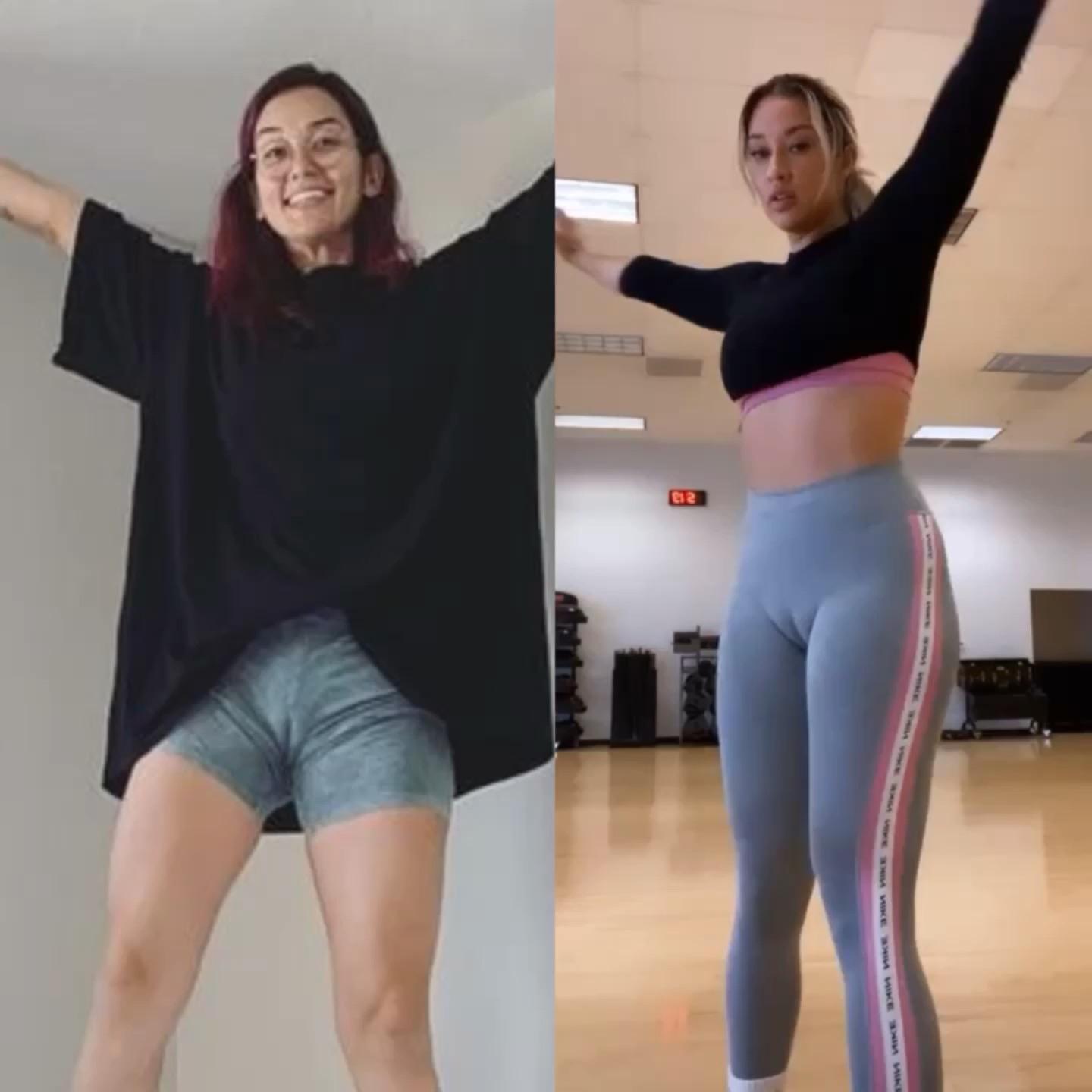 Who’s Camel Toe do you prefer? Geo Or Nikki? | Scrolller