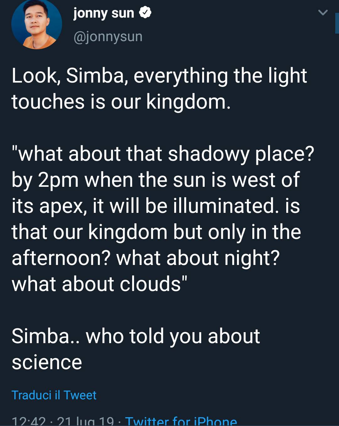 Who taught Simba science?! | Scrolller