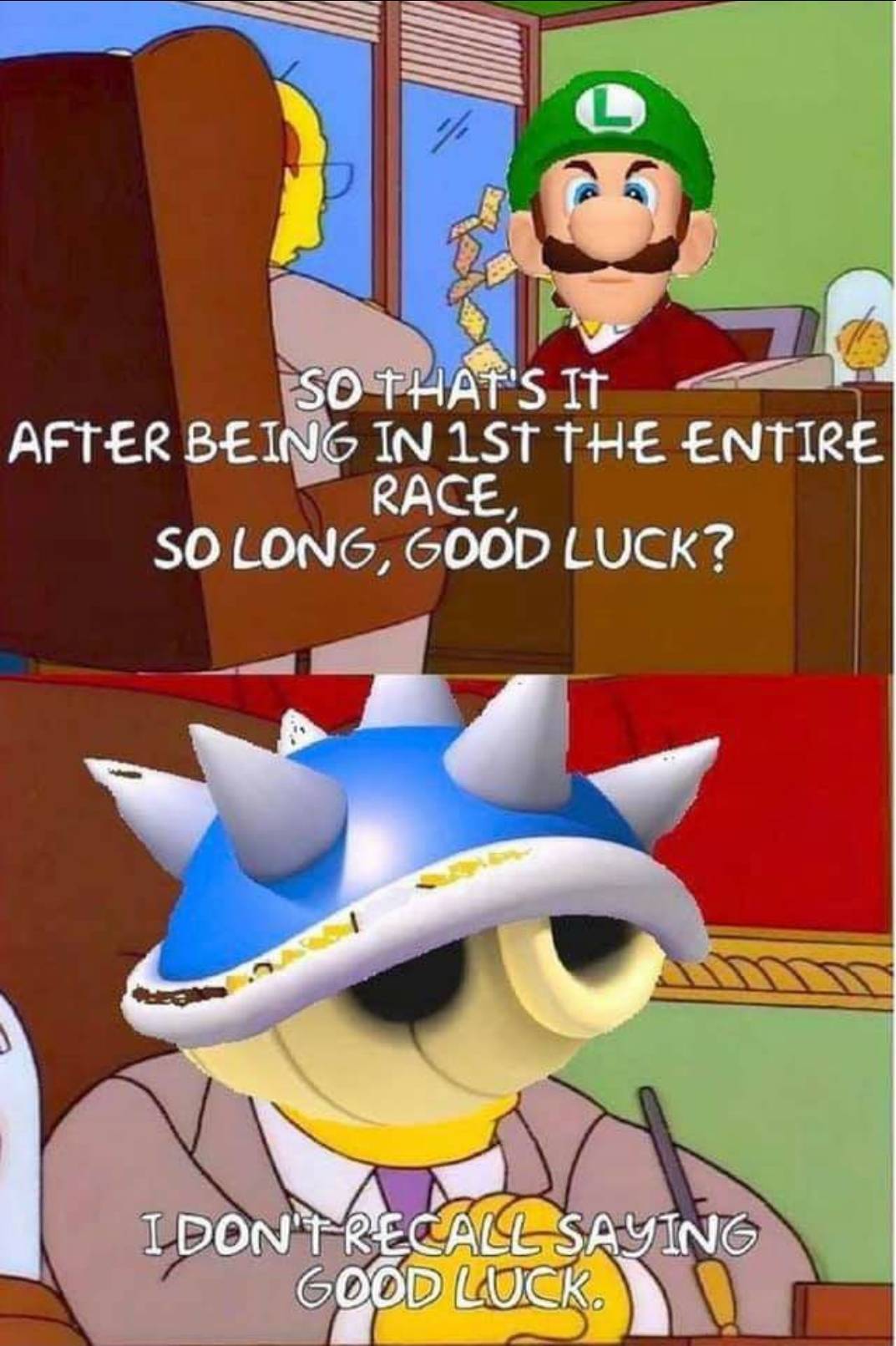 Who the chooses Luigi haha | Scrolller