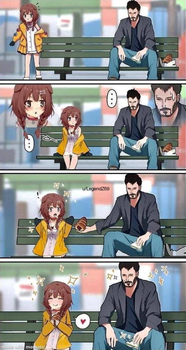 Wholesome Keanu Reeves | Scrolller