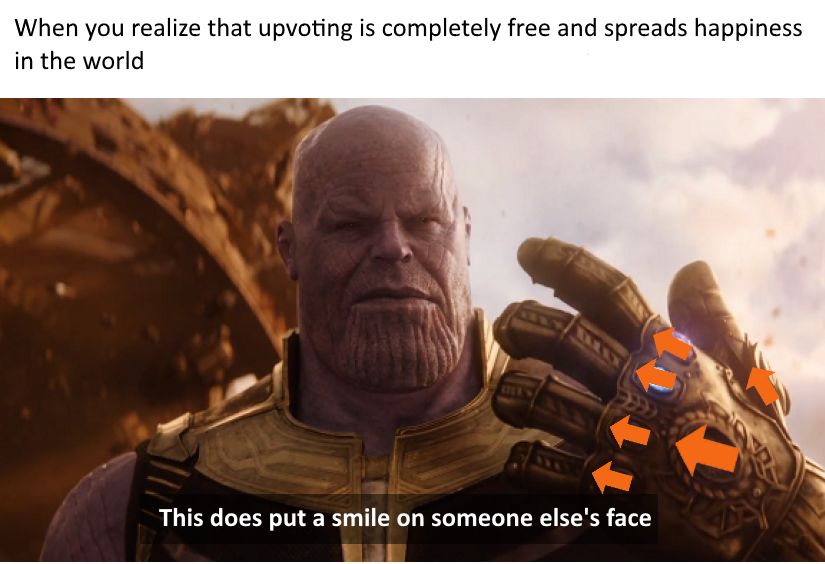 Wholesome thanos | Scrolller