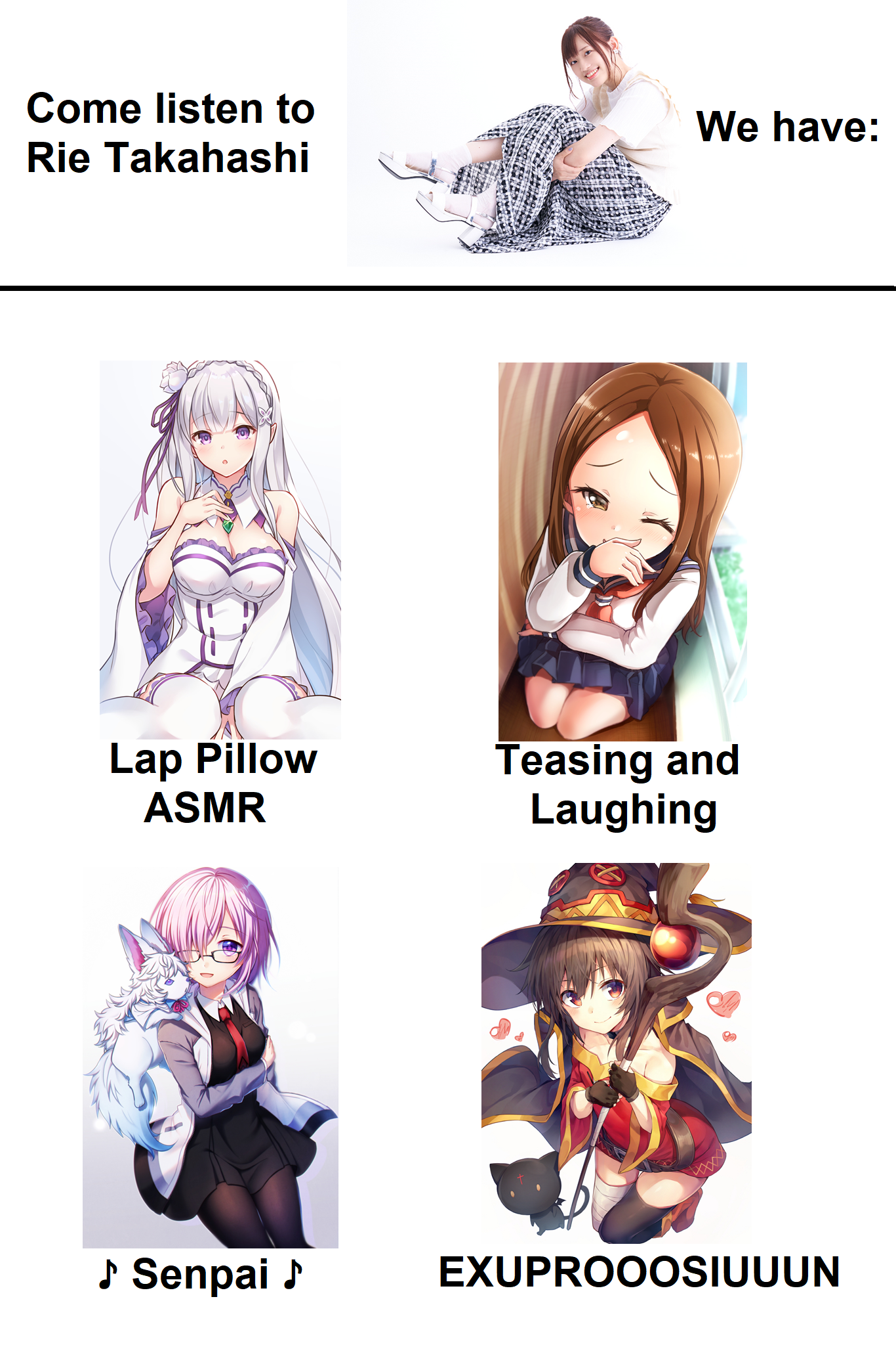 Wholesome voice actress | Scrolller