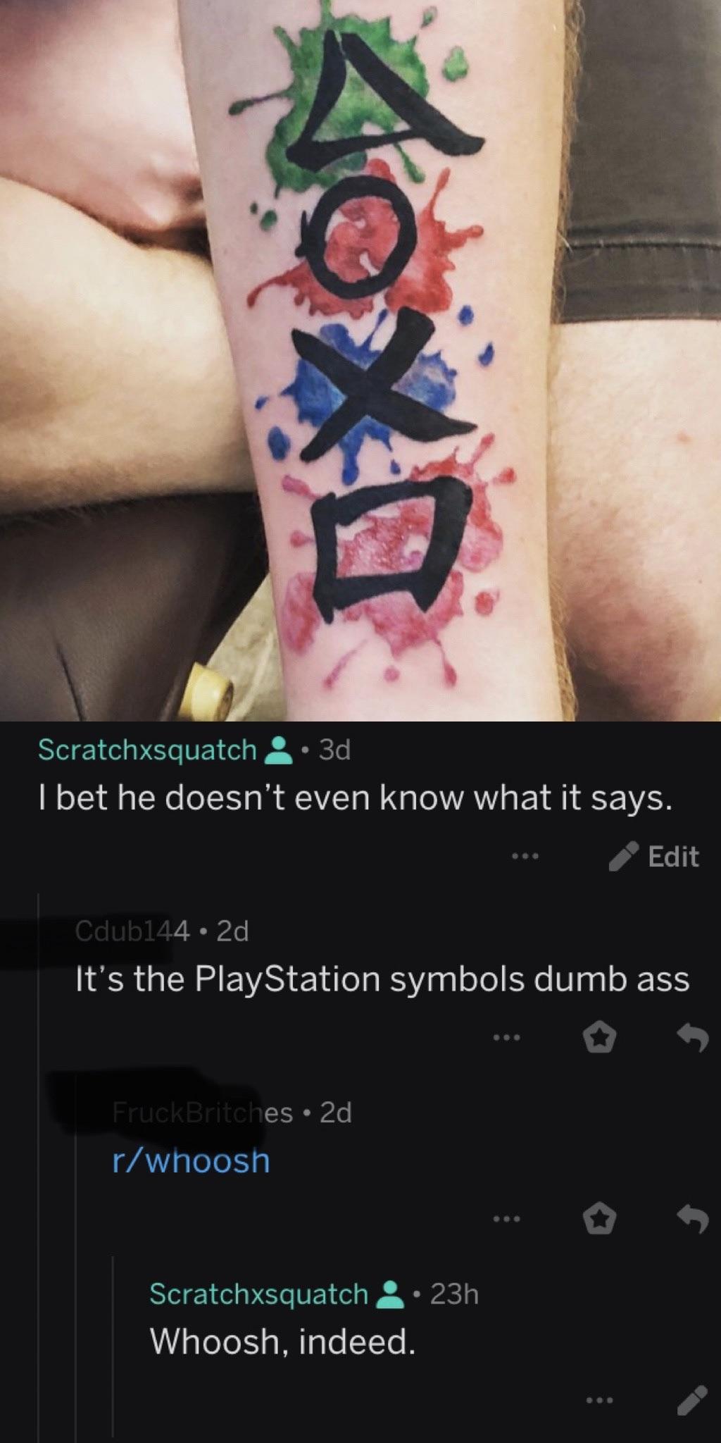 Whoosh-baiting in the PlayStation sub | Scrolller