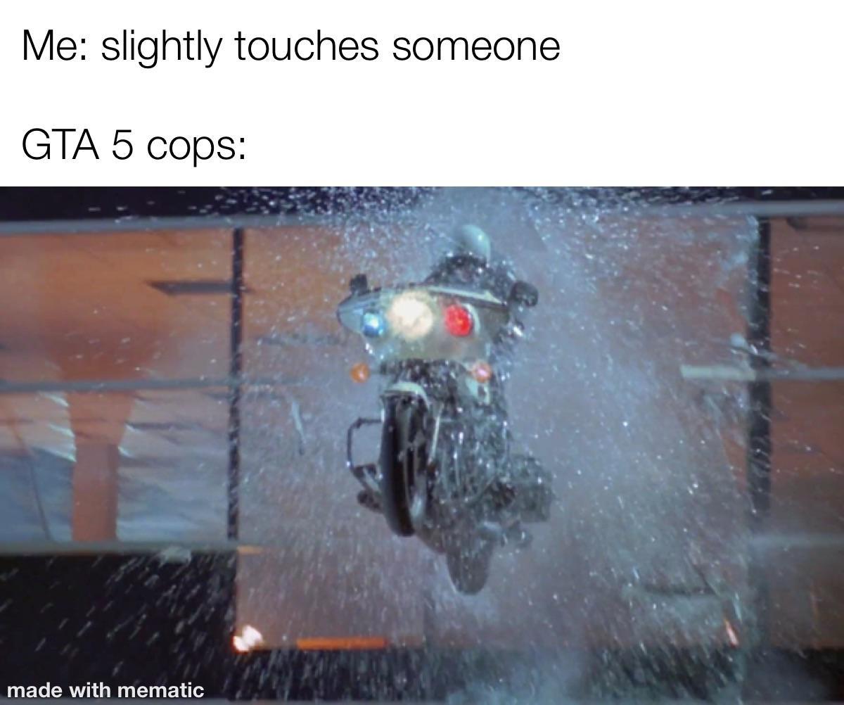 Why are GTA cops so mean | Scrolller