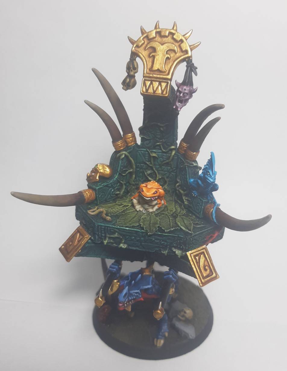 "Why are they in charge again?" (Seraphon Slann Kitbash) | Scrolller