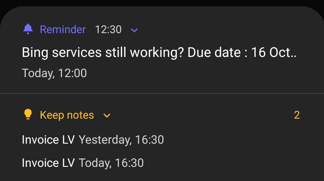 Why do I have two different types of reminders? | Scrolller