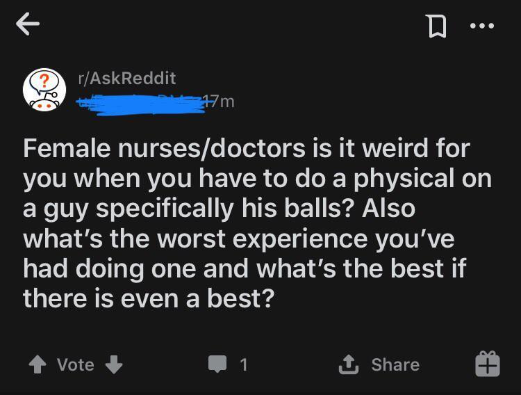 Why does it need to be that specific? What answers does he expect? | Scrolller