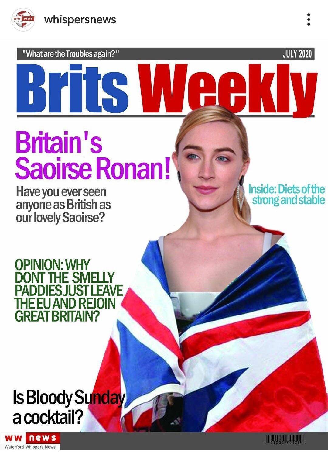 "Why don't the smelly paddies just leave the EU and rejoin Great Britian?" | Scrolller