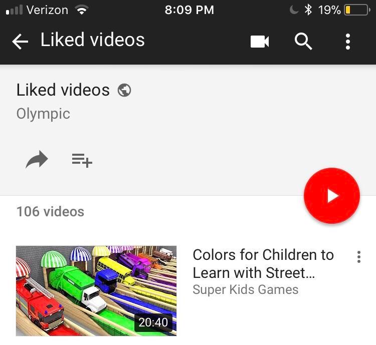 Why is this in the liked videos of the official Olympics channel? | Scrolller
