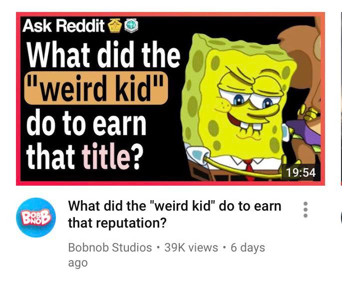 Why Spongebob? | Scrolller