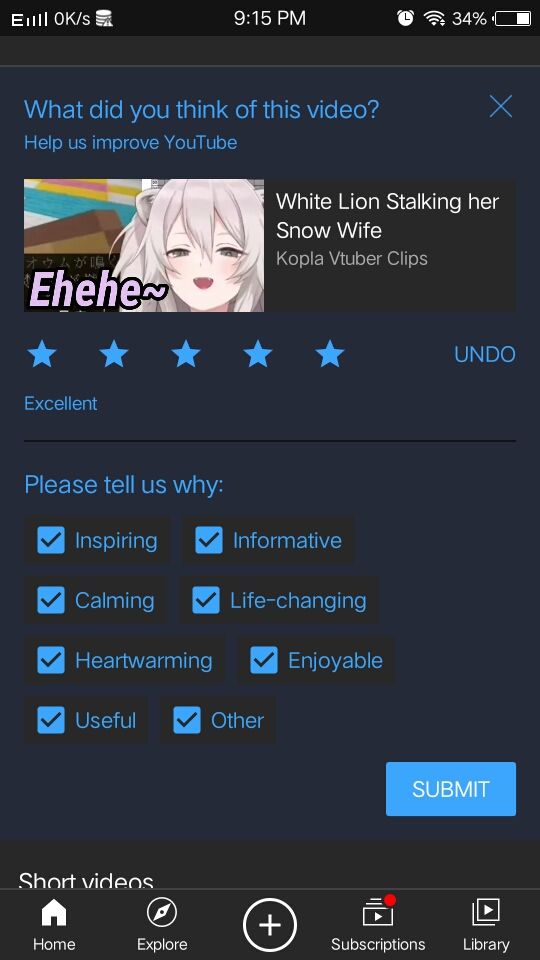 Why thank you YouTube recommendations | Scrolller