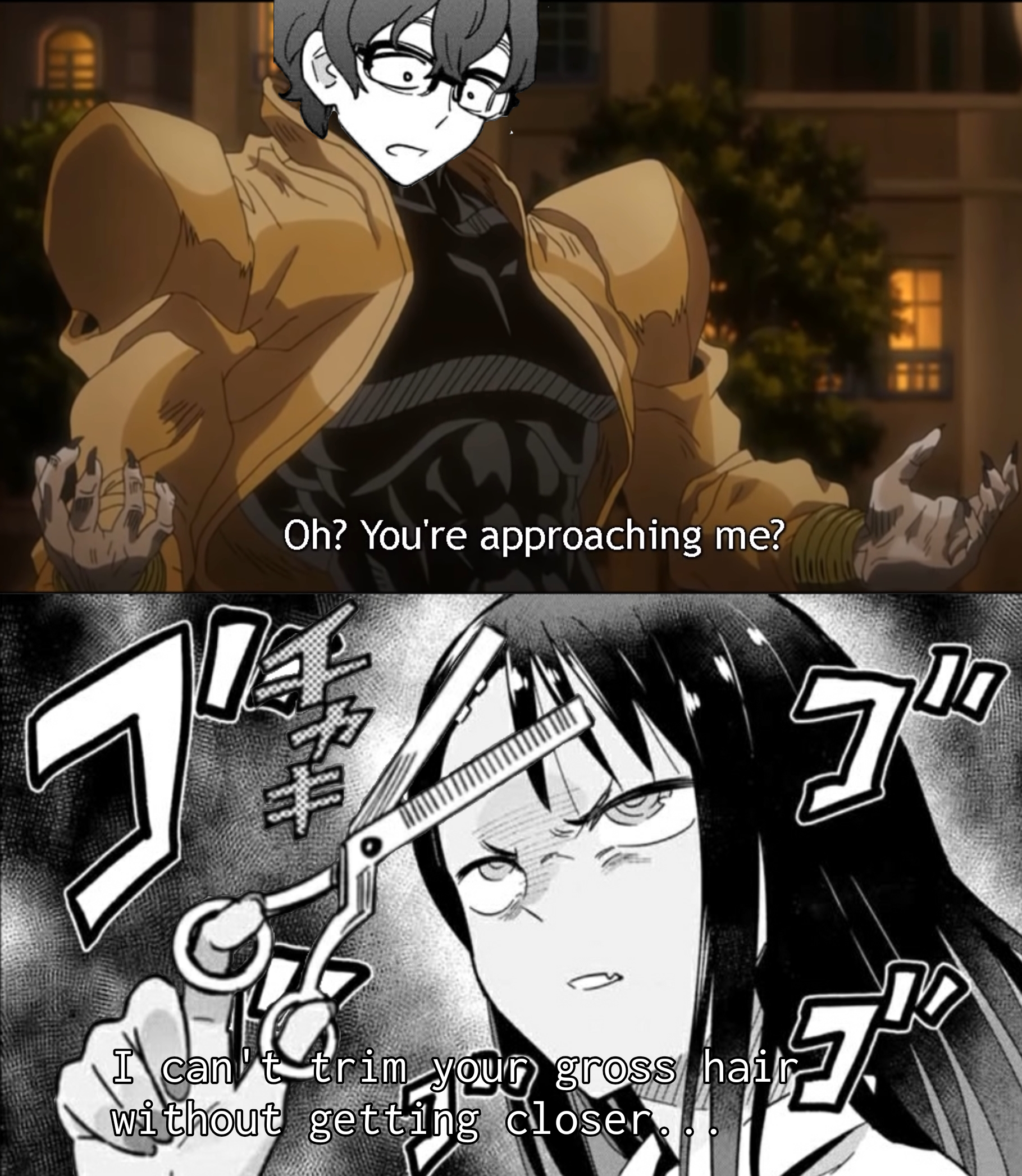 Why yes, this is indeed a Jojo reference. | Scrolller