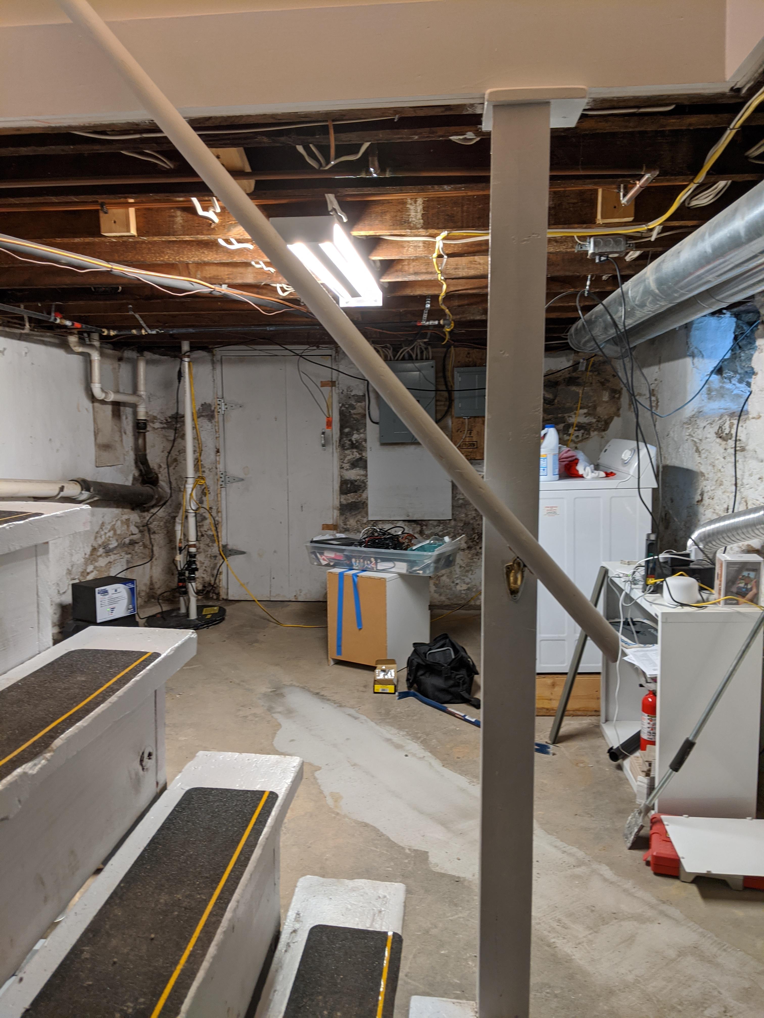 Wife thinks I'm obsessed with our new basement - but there's so much to do here. What would be ...