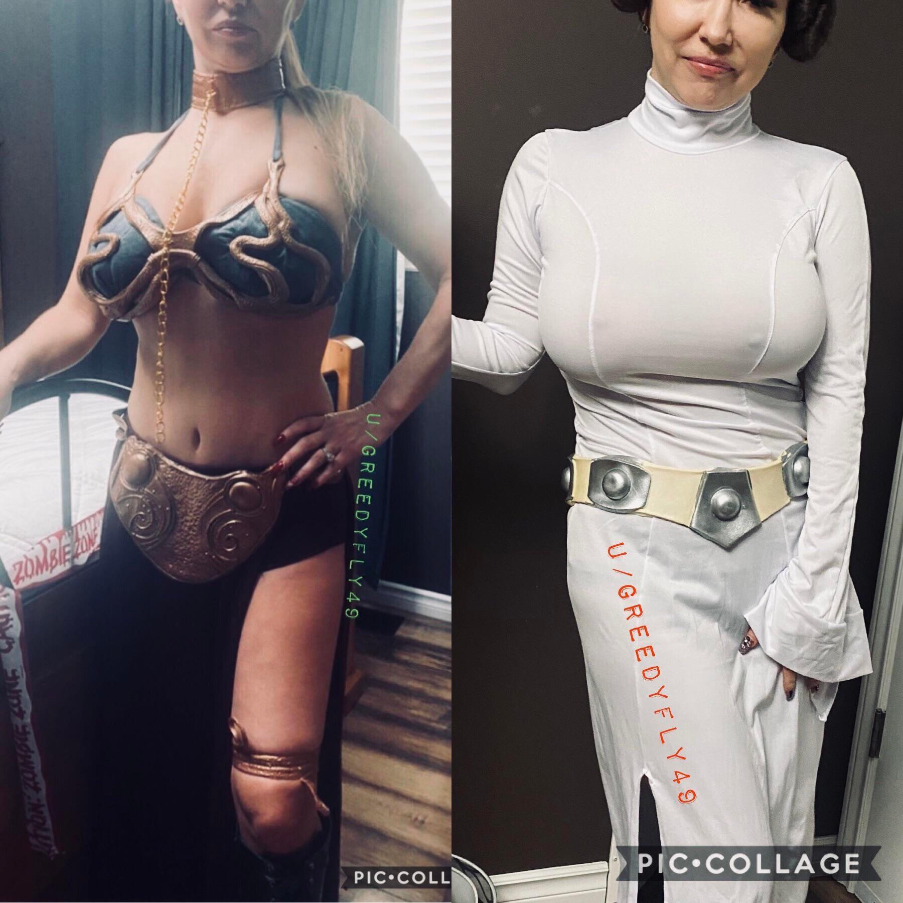 Wifey as Slave and Princess Leia (greedyfly49) | Scrolller