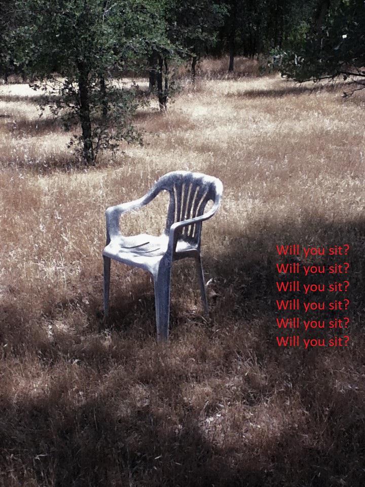 will you sit on the chair? | Scrolller