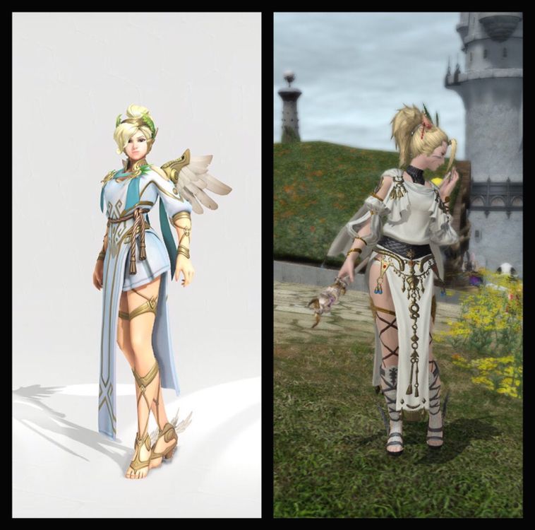 Winged Victory Mercy - Overwatch | Scrolller