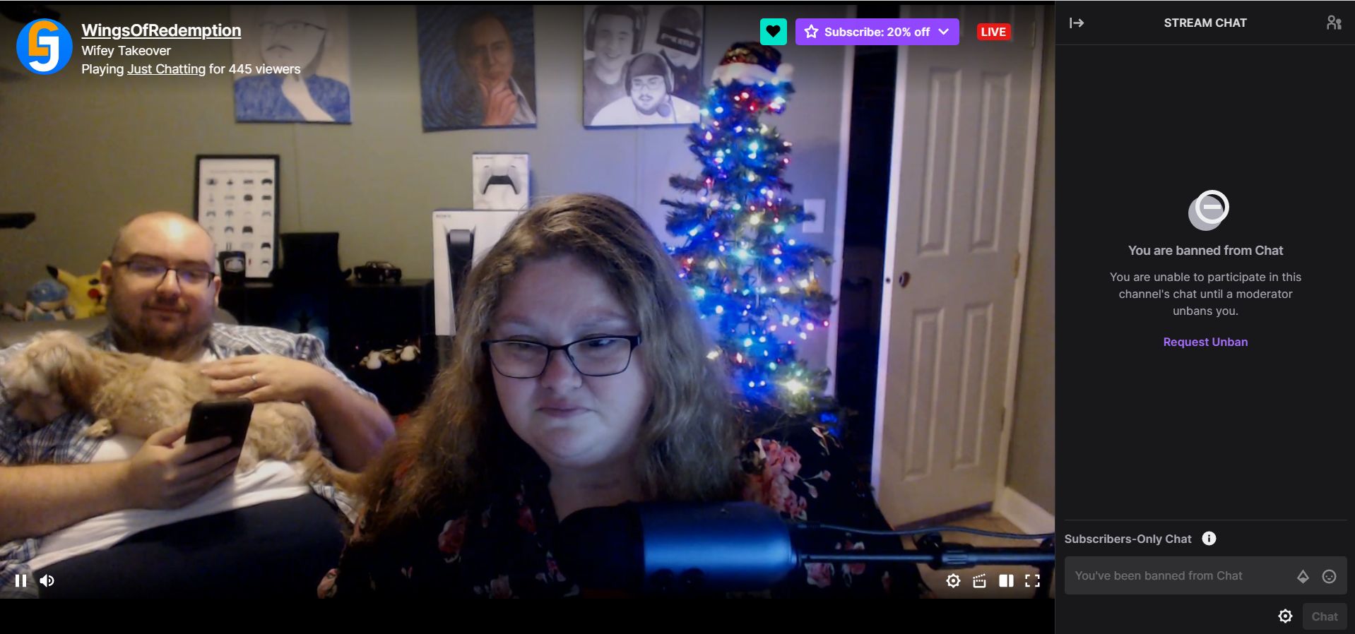 Wings is streaming with his wife RIGHT NOW! | Scrolller