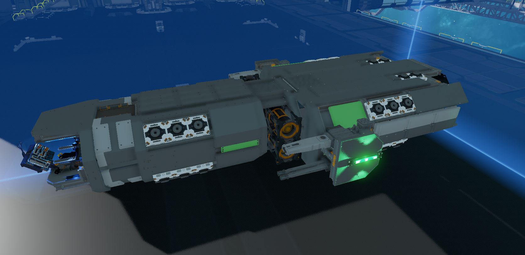 [WIP ship] Produced for OKI - "The torch bearer" armed and armoured exploration ship - By Mito ...