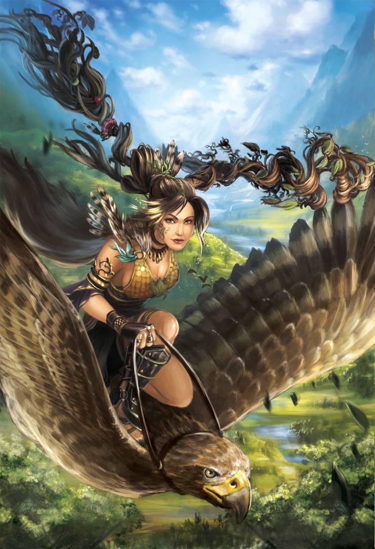 Witch Druid by Alayna Lemmer-Danner | Scrolller