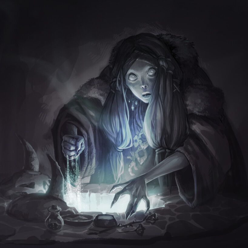 Witchcraft by Anna Anikeyka | Scrolller