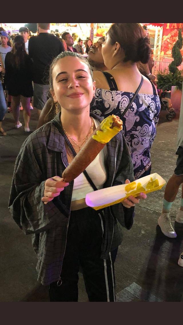 With a big corn dog 👀 | Scrolller